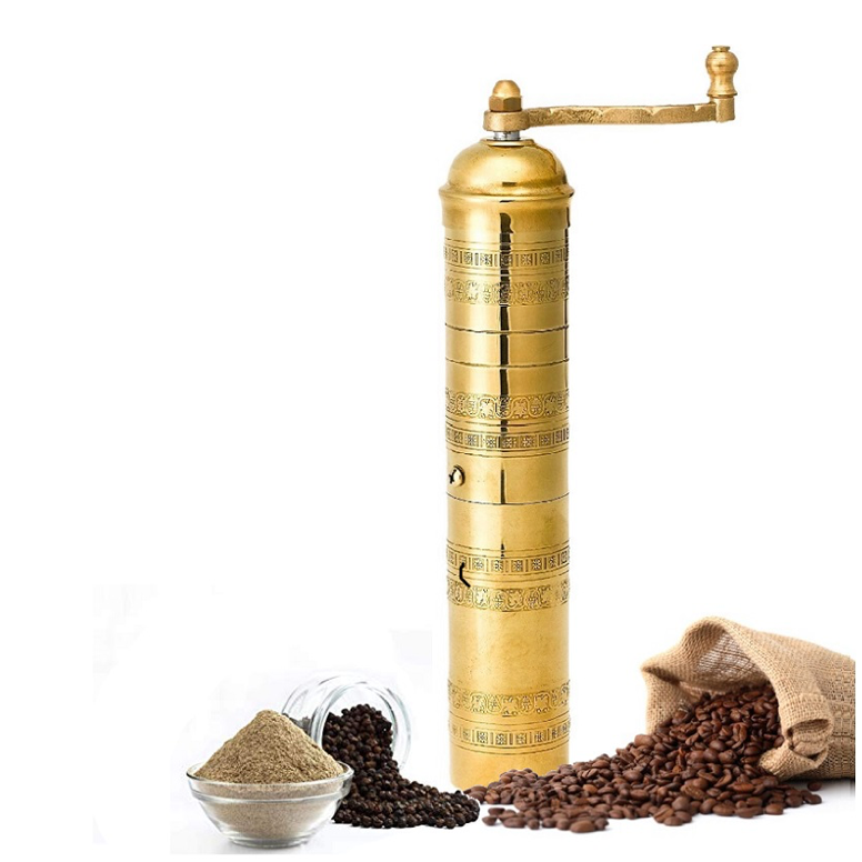 ATLAS Traditional Brass Coffee/Pepper Mill – Pepper Mill Imports